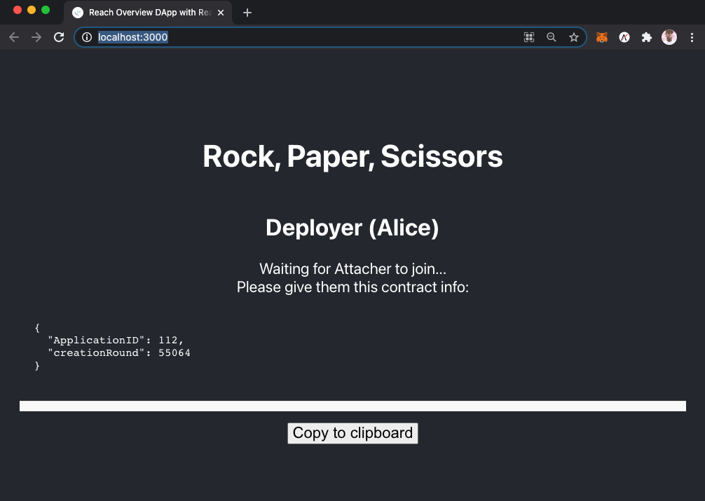 Algorand Blockchain Development Using Reach Part 7 Reactjs Front 4641